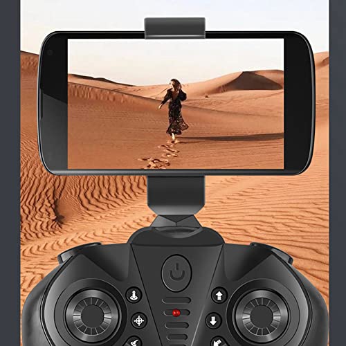 Tuwabeii 2 Cameras Drone with 1080P Dual HD FPV Camera Remote Control Toys Gifts with Altitude Hold Headless Mode One Key Start Speed Adjustment (Black)