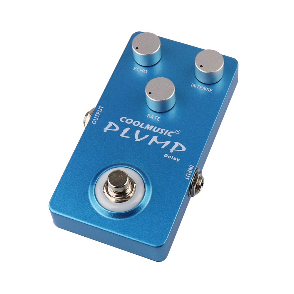 Coolmusic C-DE01 Guitar Delay Pedal Bass Delay Effect Pedal