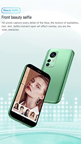 Mini Smartphone Unlocked 1GB RAM 8GB ROM Small Cell Phones, 2.5'' Touch Screen Quad Core Android Tiny Phone/3G/WiFi/Dual SIM/HD Camera/Google Play Mobile Phone (Blue)