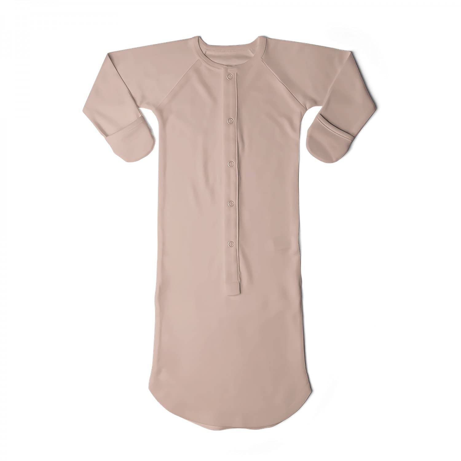 goumikids Viscose Made from Bamboo Organic Cotton Convertible Baby Gown