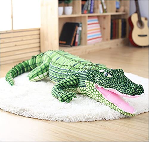 XICHEN® 39" Lifesize Green Adorable Crocodile Soft Plush Toys, Large Stuffed Animals