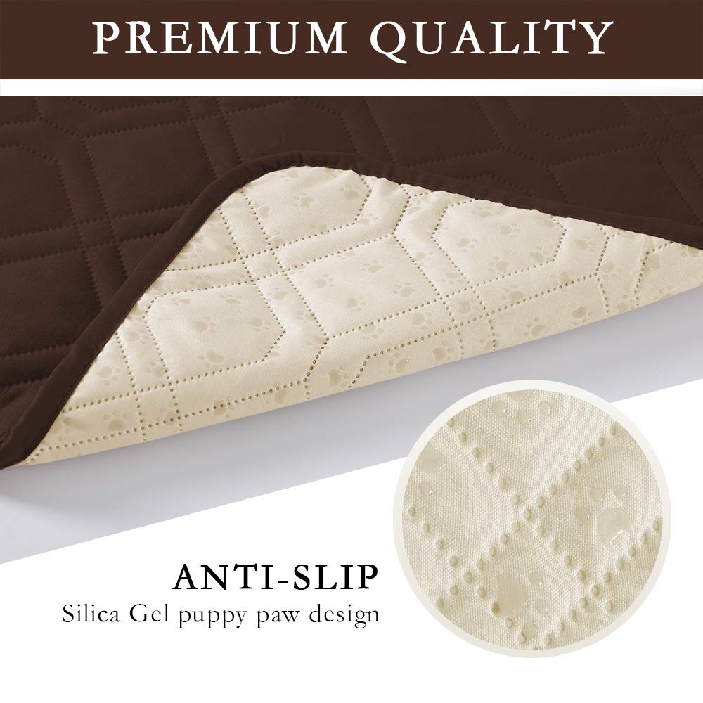 SUNNYTEX Waterproof Dog Bed Cover Dog Mat Pet Pad Pet Blanket for Couch Sofa Bed Mat Anti-Slip Furniture Protrctor