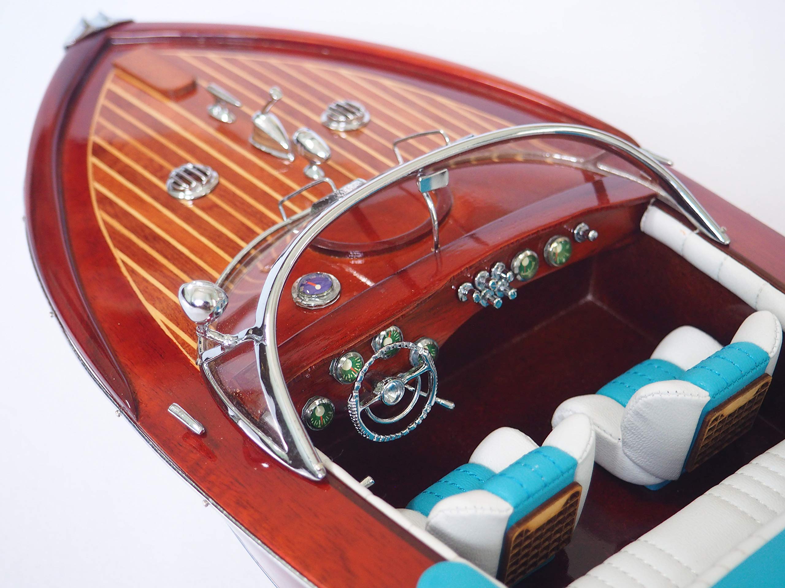 Riva AQUARAMA Wood Boat Model 21" (53 cm) Fully Assembled