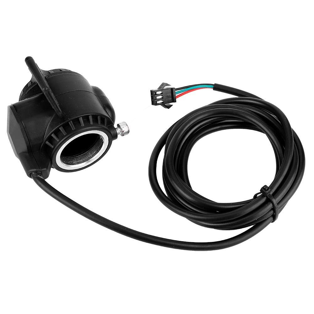 DEWIN Scooter Throttle, Thumb Throttle, Speeds Control 3 Wires Electric Bike Scooter Right Throttle Accessories Replacement Parts for 22.5mm Handlebar