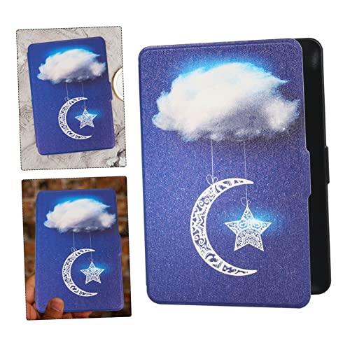 Mikikit Electronic Products 3 pcs Leather case Paperwhite Accessories Universal Holster ereaders E- car Reader auto Sleep case Universal Protection fold Car Holster