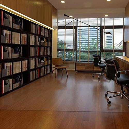 Clear PVC Desk Chair Mat 1.5mm Vinyl Floor Protector Mat,Chair Mat-PVC Transparent Non-Slip Durable Floor Protector Mat for Office Home Hard Floor Carpet Hallway Hardwood Floors Mat Protect Pad,60/80