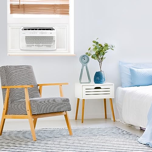 Keystone Energy Star 12,000 BTU Window Mounted Inverter Air Conditioner & Heater with Quiet, High Efficiency Operation and Remote, Window AC Unit for Apartment, Medium-Large Rooms up to 550-Sq.Ft.