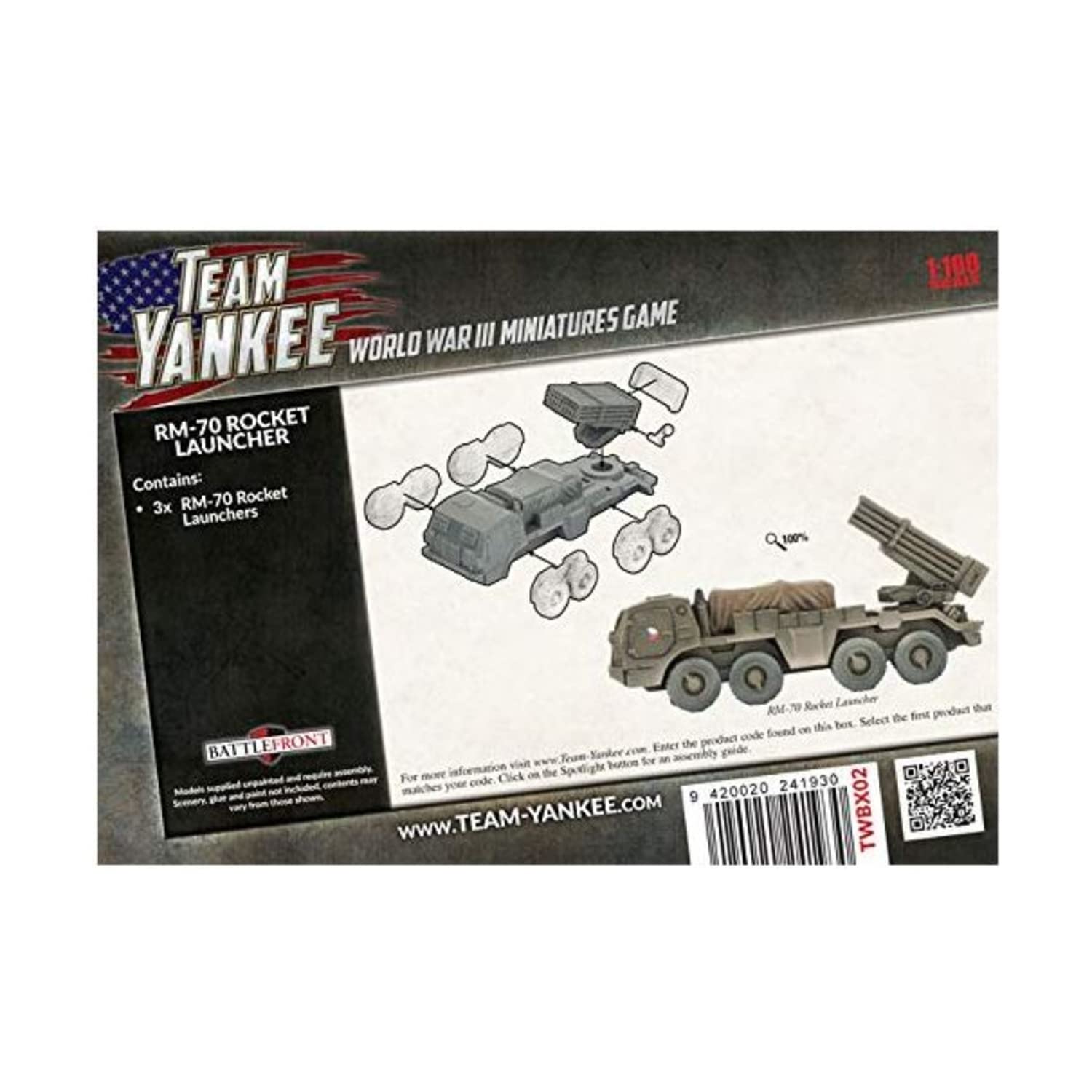 Team Yankee: Warsaw Pact: RM-70 Rocket Launcher Battery (TWBX02)