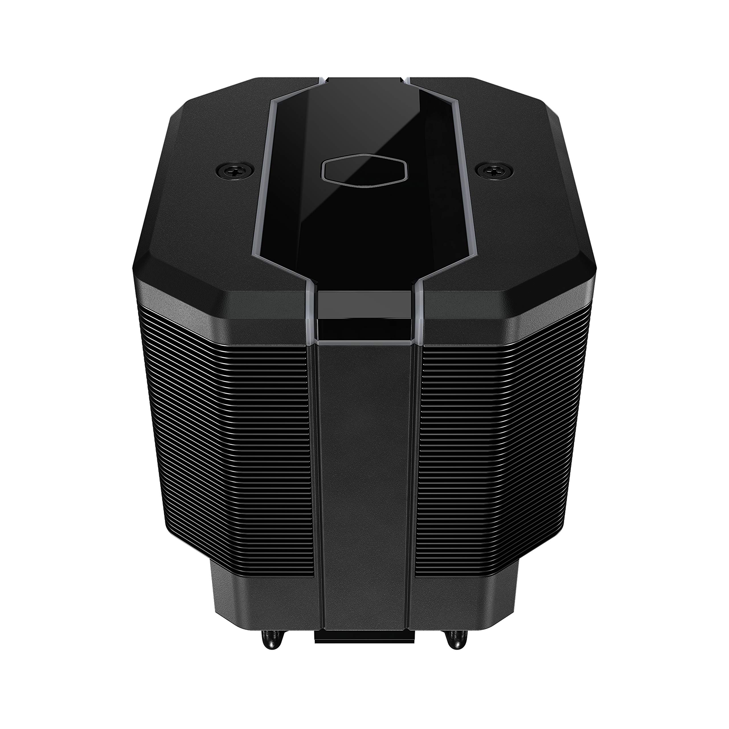 Cooler Master MasterAir MA620M ARGB Dual Tower CPU Air Cooler, SF120R Fan, Hexagon Strip ARGB Lighting, 6 Heat Pipes, Copper Plated Base, AMD Ryzen AM4, Intel LGA1700*/1200/115X (MAM-D6PN-120PA-R1)