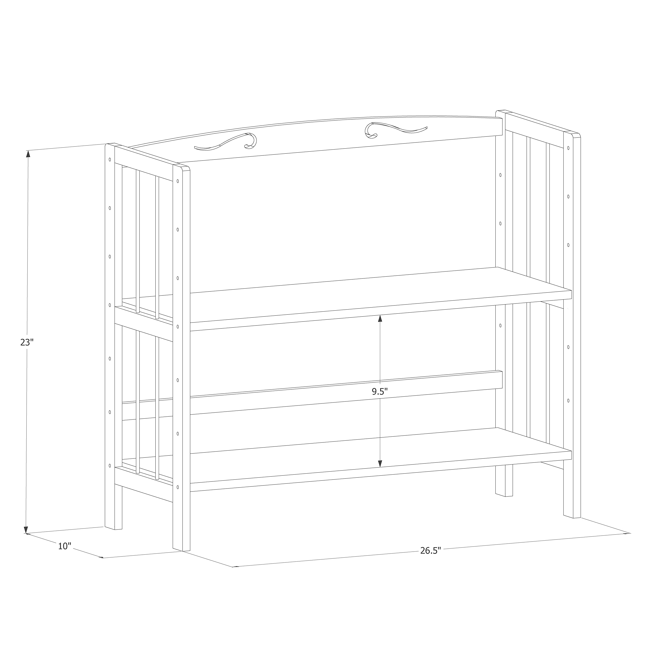 MoNiBloom Bamboo 2-Tier Bookshelf Bookcase Storage Organizer Plant Flower Stand, Utility Shelf Rack for Living Room Bathroom Balcony Table Home, Natural