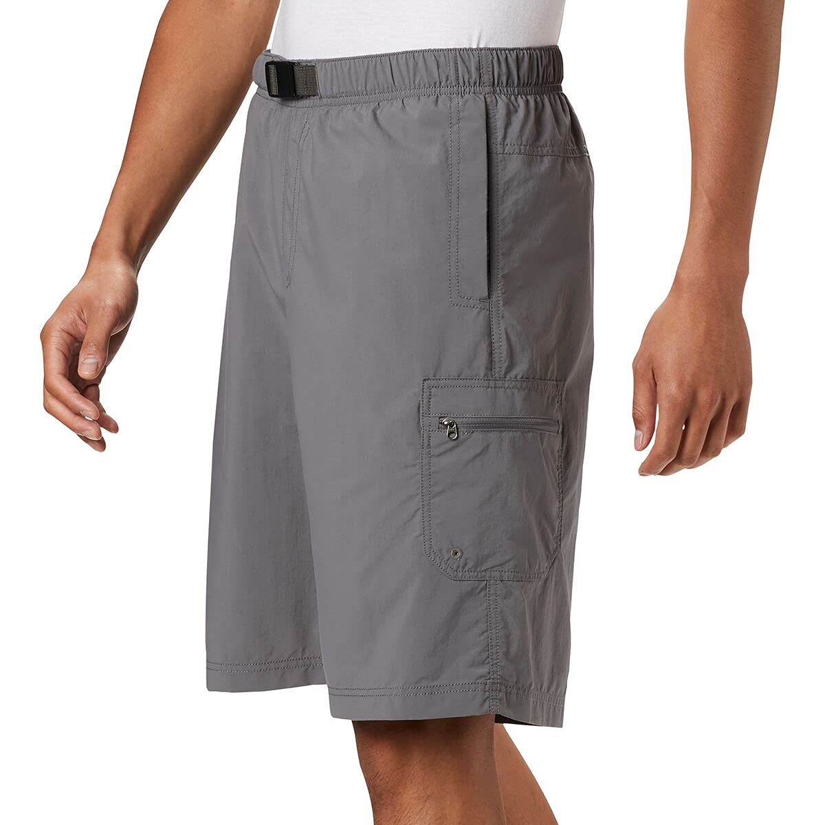 Columbia Men's Palmerston Peak Short, Waterproof, UV Sun Protection Swimwear, City Grey, X-Large x 9