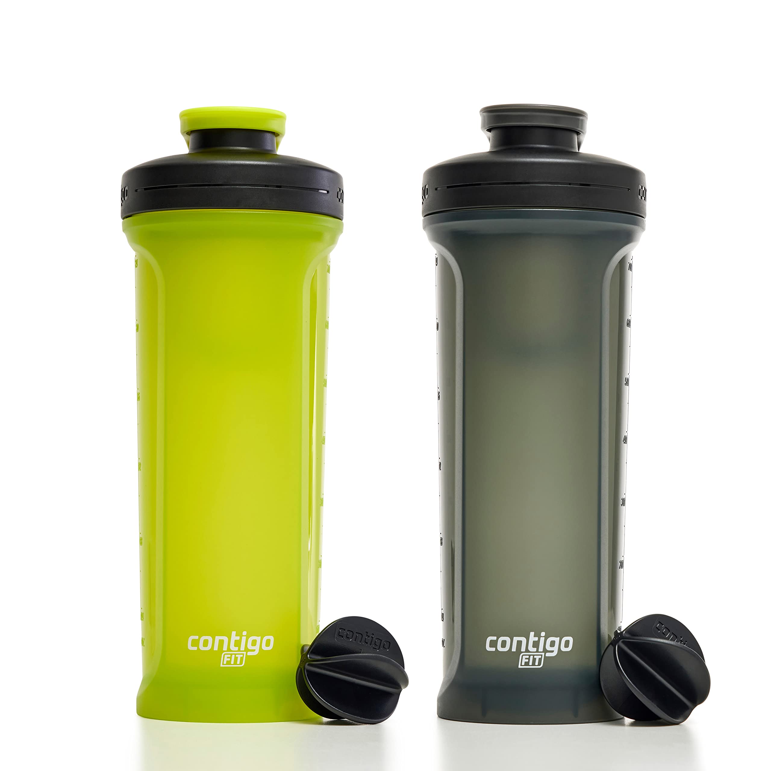 Contigo Leak-Proof Water Bottles and Protein Shaker Bottles 3-Pack Bundle