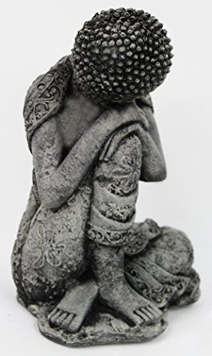 Thai Buddha Statue Home and Garden Yoga Decor Concrete Statuary Asian Collection