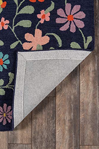 Momeni Newport Area Rugs, 2' X 3', Navy