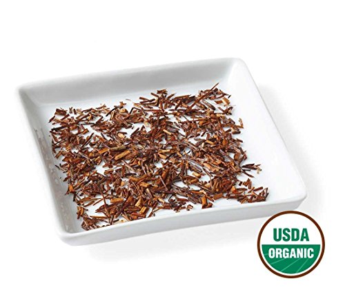 Golden Moon Rooibos Tea - Organic Herbal Tea - Caffeine-Free - Loose, Non-GMO - Travel Tin (30 Servings)