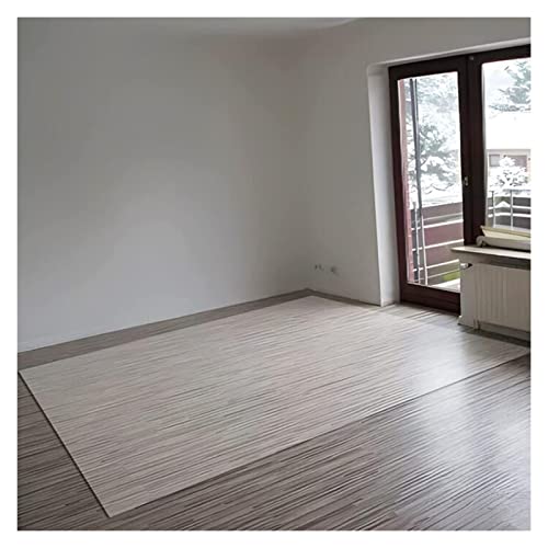 Clear PVC Desk Chair Mat Transparent Floor Protector,Rectangular Vinyl Floor Protector Mat,Wood Floor/Tile/Table Top Rug Runner,Non Skid Transparent Hallway Entrance Doormat,1.5mm Thick,100-160cm Wide