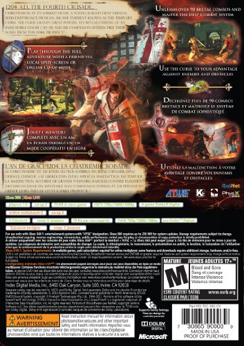The Cursed Crusade - Xbox 360