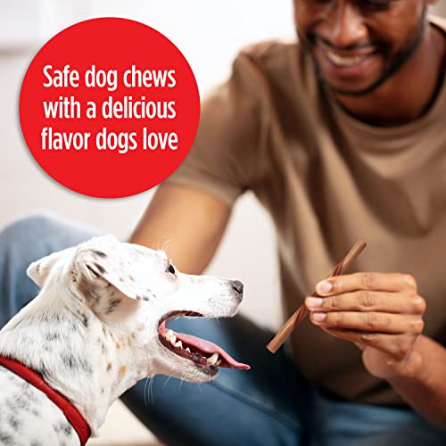 Milk-Bone What′s Steak′n Bacon Flavor Twists, Rawhide Free Dog Chews, Bag of 70