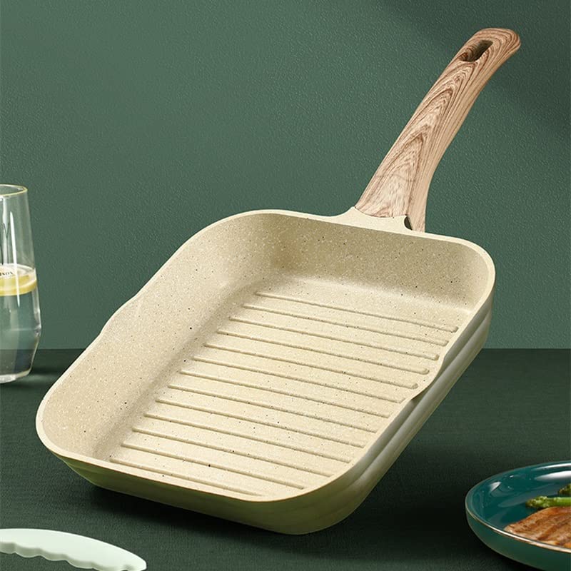 DHTDVD Non-Stick Pan Stainless Steel Cooking Pot Kitchen Wok Pan Lid Pan Induction Cooker Gas Cooker Universal Cookware