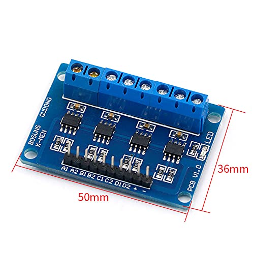 HG7881 4-Channel DC Stepper Motor Driver Controller Board for Arduino
