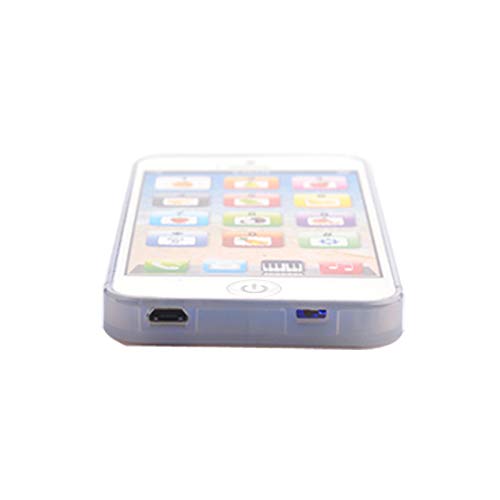 YOYOSTORE 1 Pc Phone Toy Play Cell Phone Mobile Cellphone with USB Recharable Cable for Baby Kids