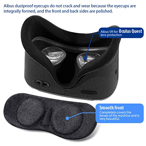 Oritys VR Lens Cover for Oculus Quest 2/ Oculus Quest/Oculus Go, Oculus Quest Lens Protect Cover, Dust Proof, Anti-Scratch.
