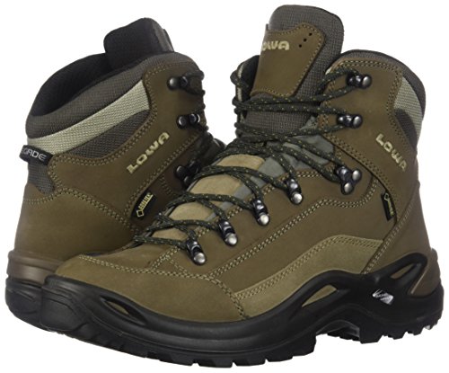 Lowa Women's Renegade GTX Mid Hiking Boot,Stone,6 W US