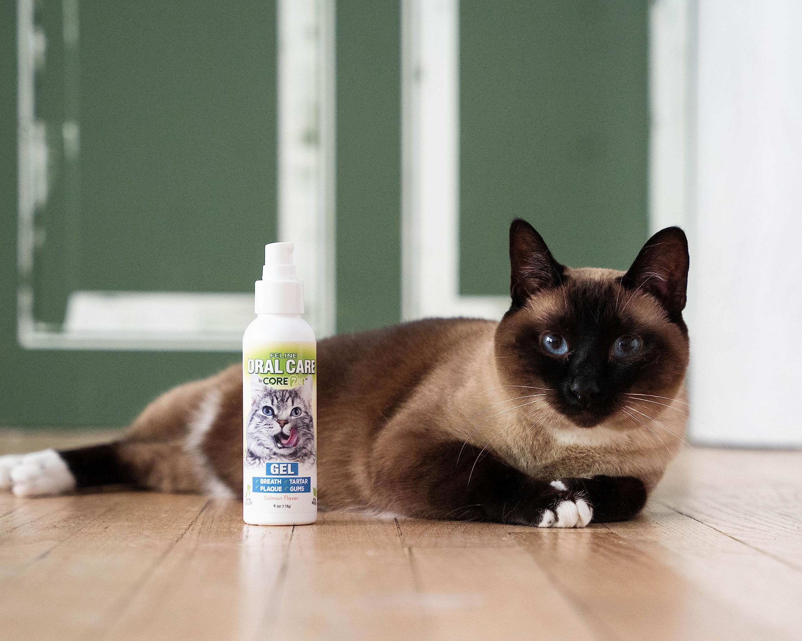 CORE Pet Complete Oral Care from The Founders of PetzLife - 4 oz (Feline Salmon Gel)
