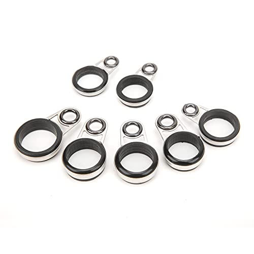 Fishing Guides Line Rings for Rock Casting, Ceramics Abrasion-proof Fishing Tools Rust-resistance Anti-rust for Fishing
