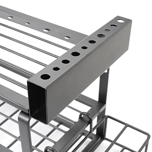 Make It Easy - Super Power Organizer Of Tools - 10 in ALL - Power Tool Storage Rack - Power Tool Organizer Shelf - Heavy Duty Floating Tool Shelf