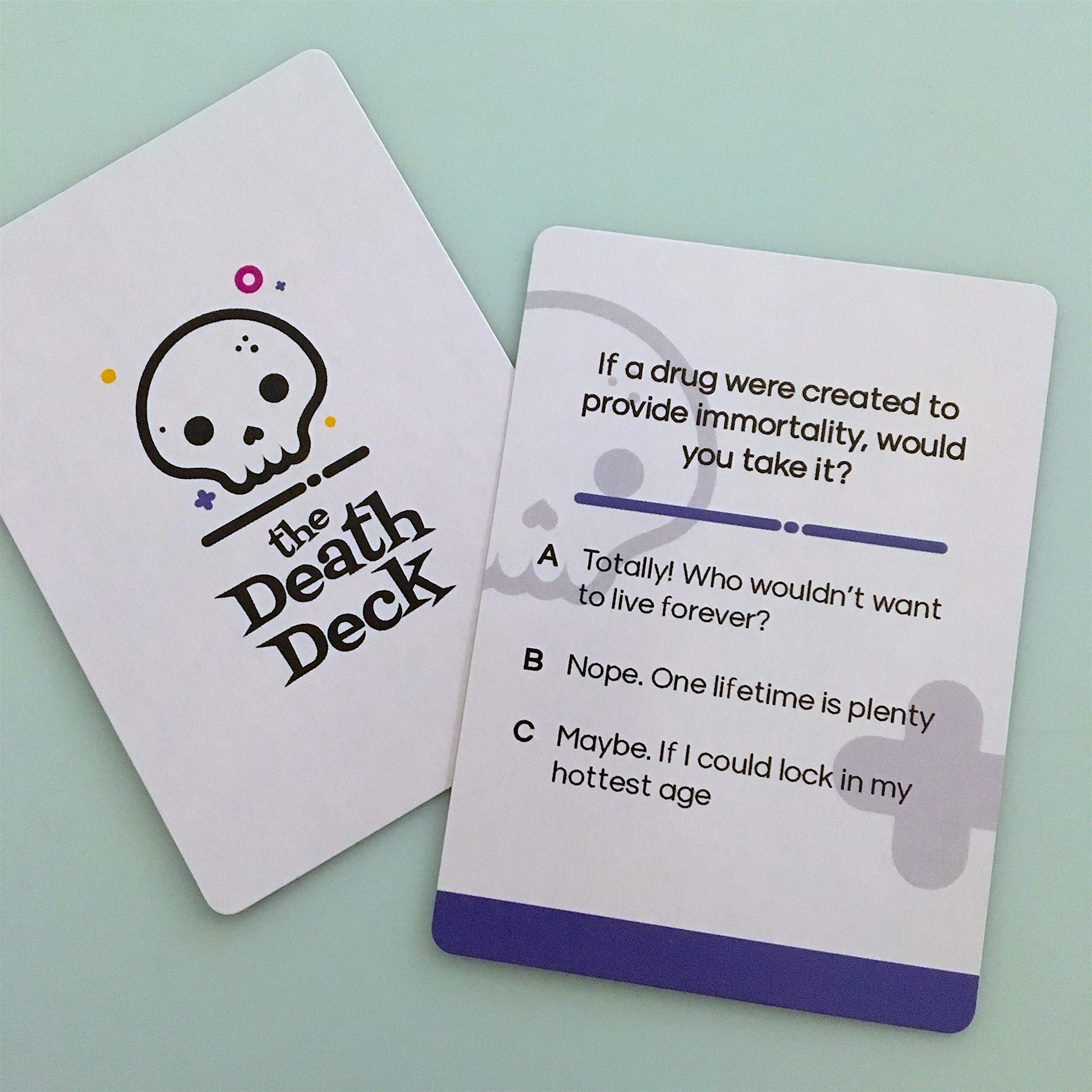 The Death Deck - A Lively Game of Surprising Conversations