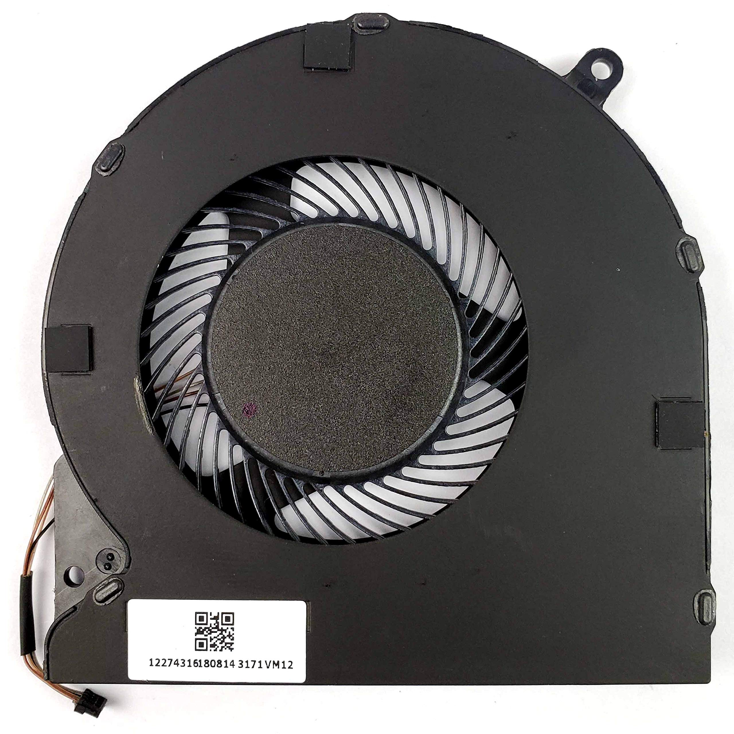 CPU & GPU Cooling Fan Replacement for Razer Blade 15 Advanced (2018-2021) 15.6" RZ09 RZ09-02385E92 RZ09-02386E91 RZ09-0288 RZ09-0301 RZ09-0330 DFS2001053E0T DFS551205WQ0T