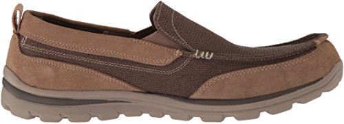 Skechers Men's Superior Milford Loafer, Light Brown, 12 M US