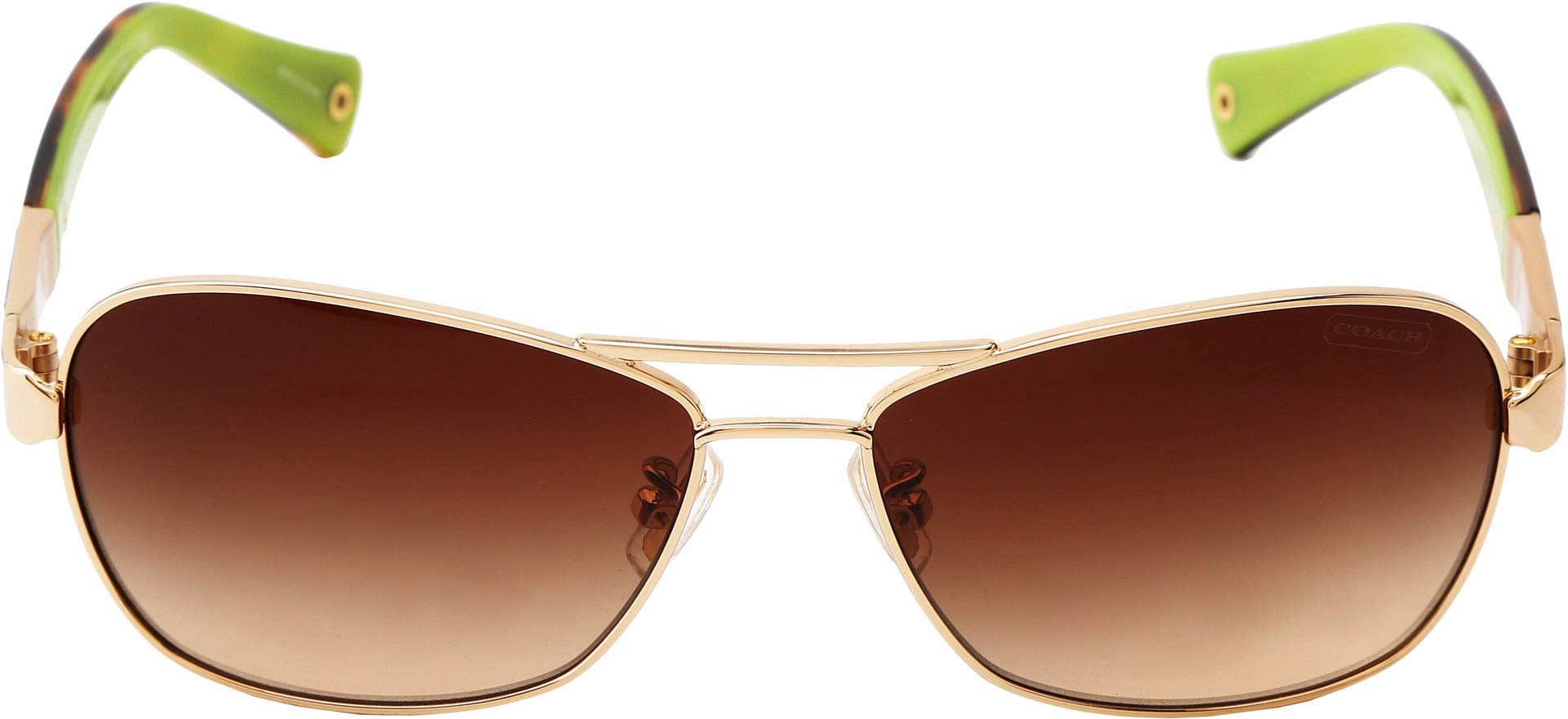 Coach Women's HG7012 Sunglasses, Gold Tortoise