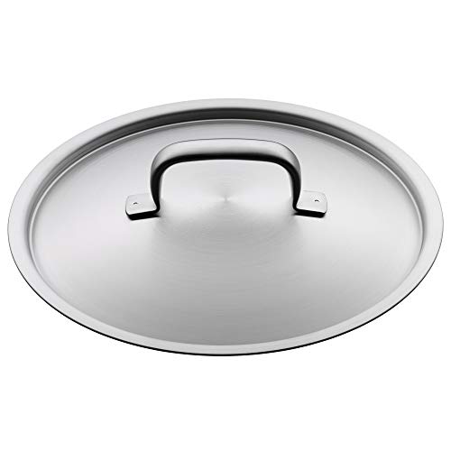 WMF Pot Set 5-Piece Gourmet Plus Inside Scale Steam Vent Made in Germany Hollow Handles Metal Lid Cromargan® Stainless Steel Suitable for Induction Hobs Dishwasher-Safe