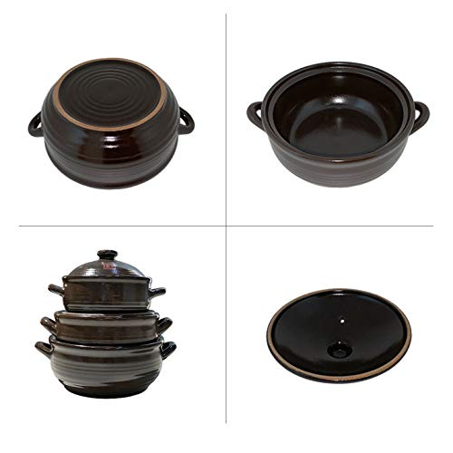 OnggiJonggi Korean Earthenware Clay Hot Pot (1400ml)