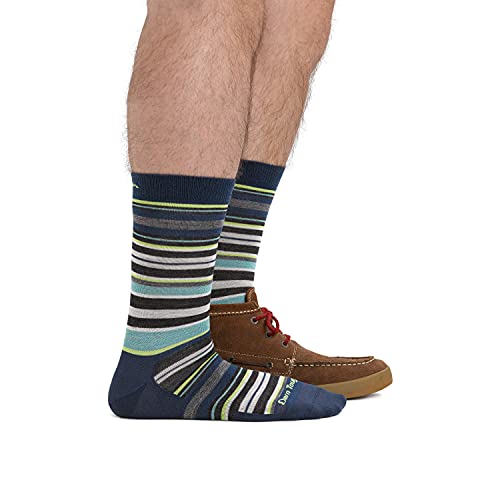 Darn Tough (Style 6027) Men's Static Lifestyle Sock - Brown, Large
