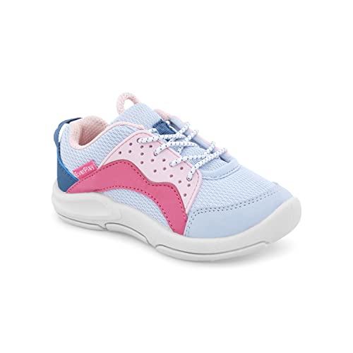 OshKosh B'Gosh Girls Junip Slip-On Sneaker, Light Grey, 7 Toddler
