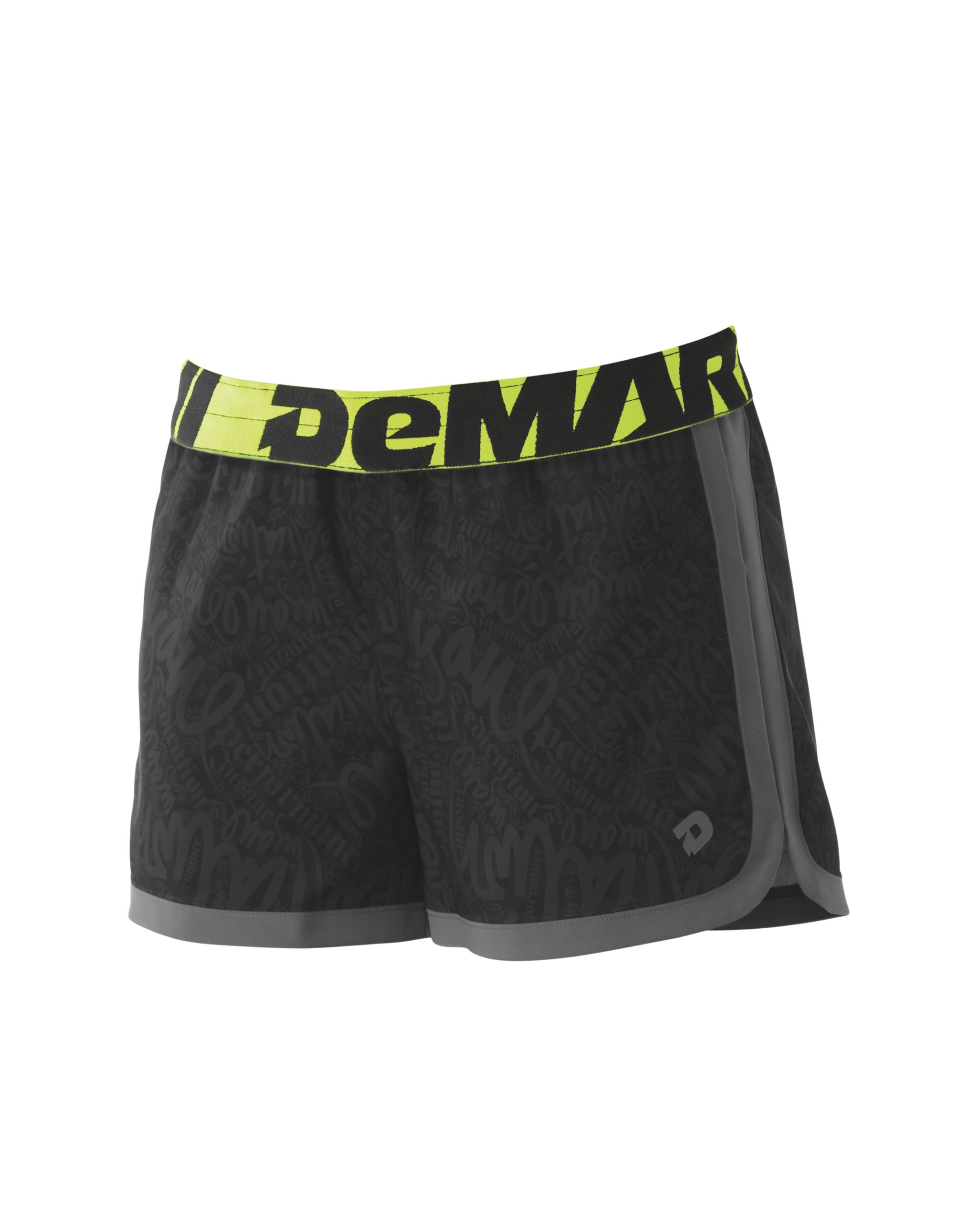 DeMarini Women's Yard-Work Shorts, Black, Medium
