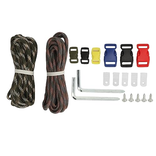 Demeras Hand Knitting Tool Adjustable Portable Adjustable Cord Bracelet Jig Making Kit