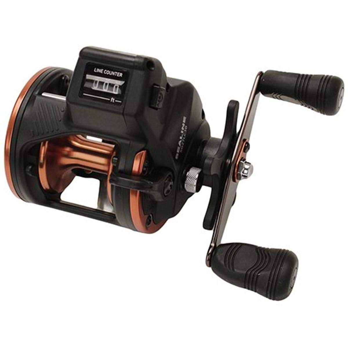 Daiwa SG27LC3BW Sealine SG-3B Line Counter Reel, W/Dual Paddle Handle, Heavy, Black