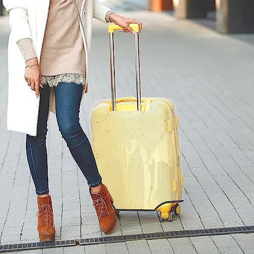 Luggage Cover for Suitcase Tsa Approved,Plastic Clear Travel Suitcase Protector Cover for 20 inch lugggage,Waterproof.