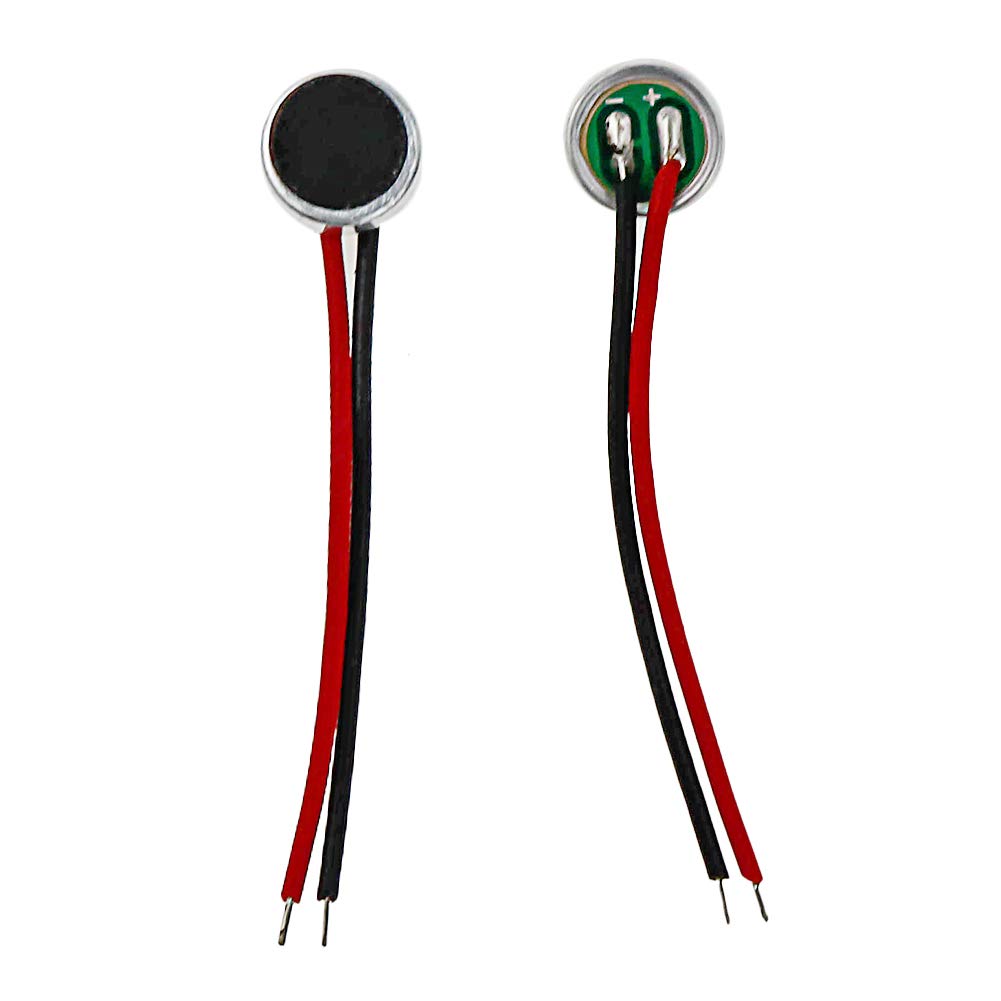 Dahszhi MIC Electret Condenser Stereo Microphone 6mm Dia 3.5mm Thick - Pack of 5