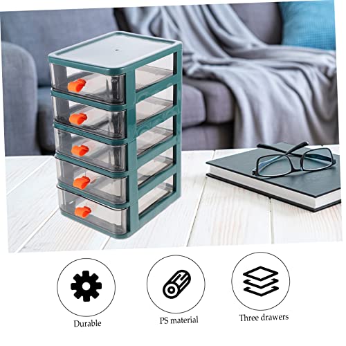 Holibanna 1 pc Box Case Inch X Makeup Clo Organiser Pp Shelf Care Dorm Counter Drawer Small Multi- Space Stands Drawers Stationary Sundries Multifunction with Unit Stationery Saving