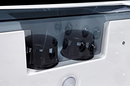 Comfort Hot Tubs - 6 Person Luxury Outdoor Portable Spa - 44 Jets - above Ground Hot Tub