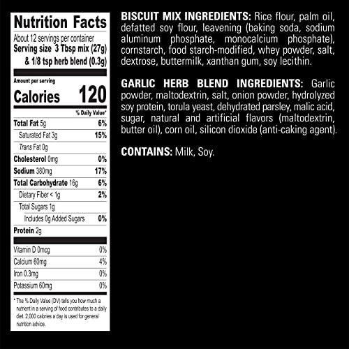 Red Lobster Cheddar Bay Biscuits Mix, Gluten-Free, 11.36-Ounce Boxes (Pack of 8)