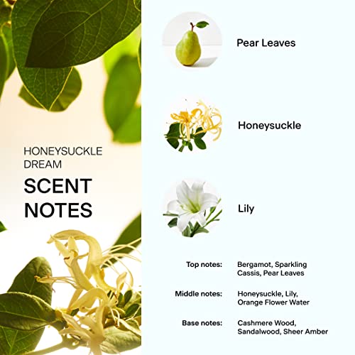 Skylar Honeysuckle Dream Eau de Parfum - Hypoallergenic & Clean Perfume for Women & Men, Vegan & Safe for Sensitive Skin - Floral Perfume with Notes of Pear, Honeysuckle & Lily - 10mL /0.33 Fl oz