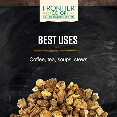 Frontier Organic Burdock Root, 1-Pound Bulk Bag, Common in Root Beer Recipes, Cut & Sifted, Sustainable Grown, Kosher (Packaging May vary)