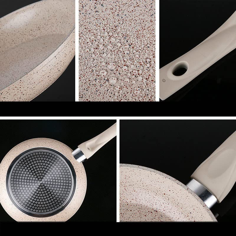 DHTDVD Aluminum Alloy Crepe Pancake Pan Nonstick Frying Pan Omelet Saucepan Cooking Steak Pan Coating Induction Pans