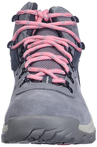 Columbia Women's Newton Ridge Plus Waterproof Amped, Stratus/Canyon Rose, 8.5